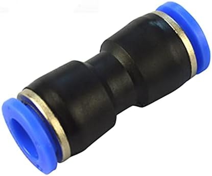 10Pcs/lot PU-6 Pneumatic Fitting Plastic Pipe Fitting Pu6 Pu8 PU4 PU10 PU12 Push In Quick Joint ...