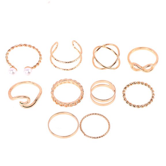 Assorted Plastic Rings - Jewelry - 144 Pieces - Walmart.com