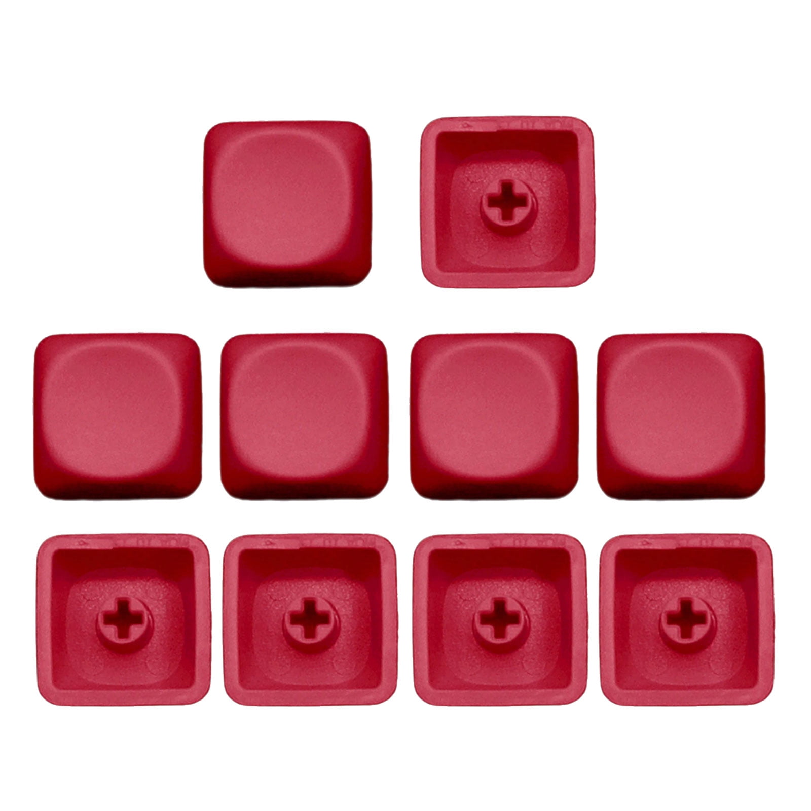 10Pieces PBTs Not Engraving Blanks Keycap MOAs Height Height 1U Dyeing Sublimations Keycaps for ...