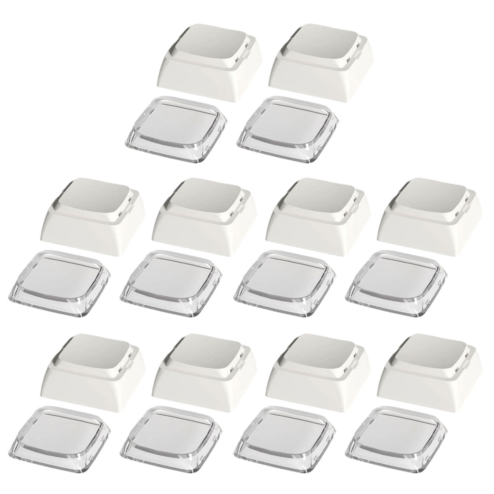 10Piece PC Blanks Keycap XDA Profile 1U Supplements Gaming Keycap Key ...