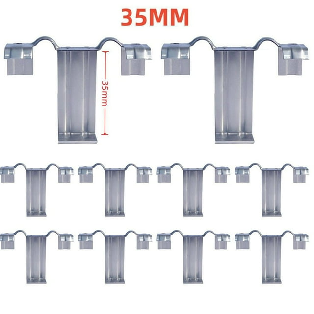 10Piece Solar Panel Frame Water Drain Water Redirection Clips Stainless ...