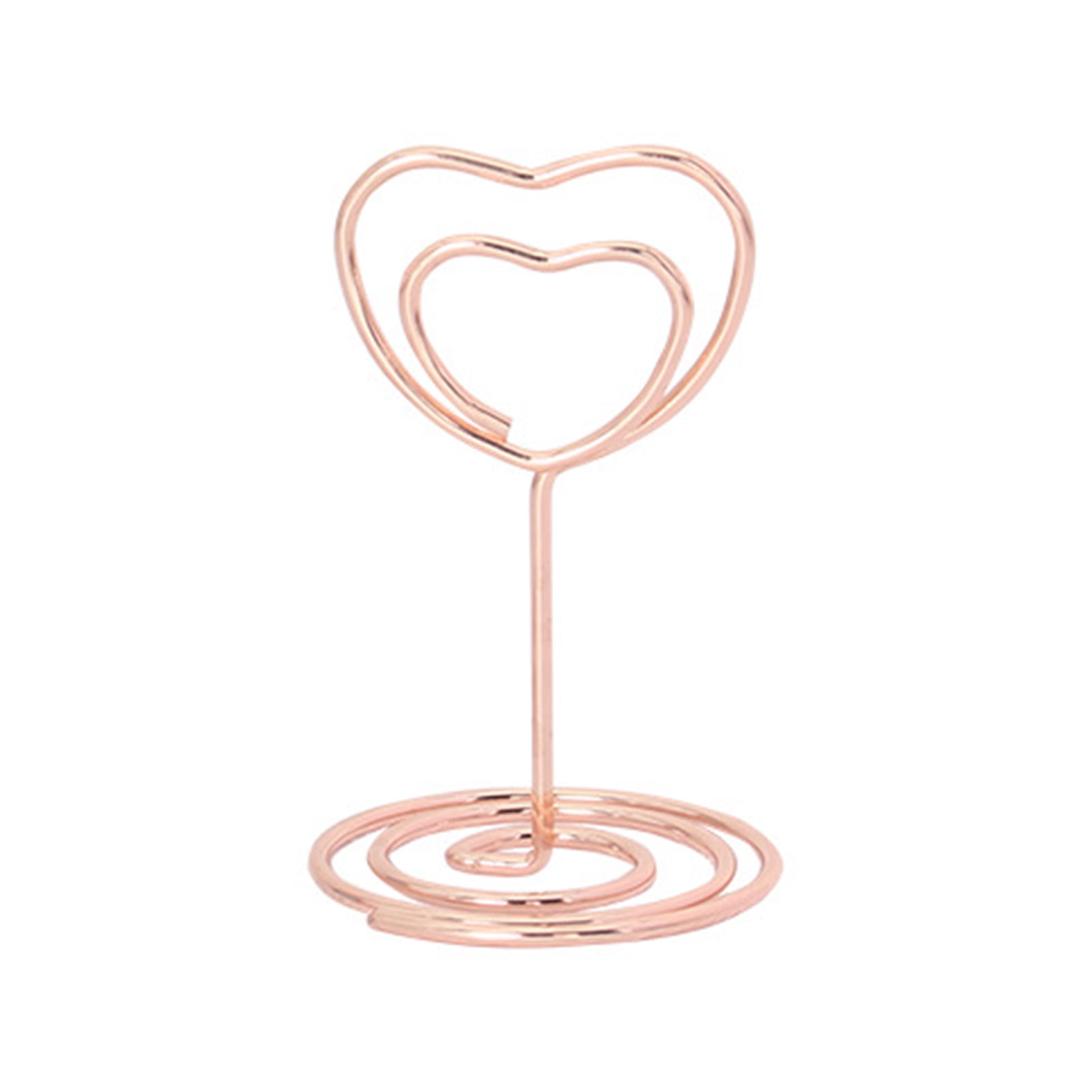 10Pieces 1.9Inch Table Number Holders Wire Place Card Clip Holders ...