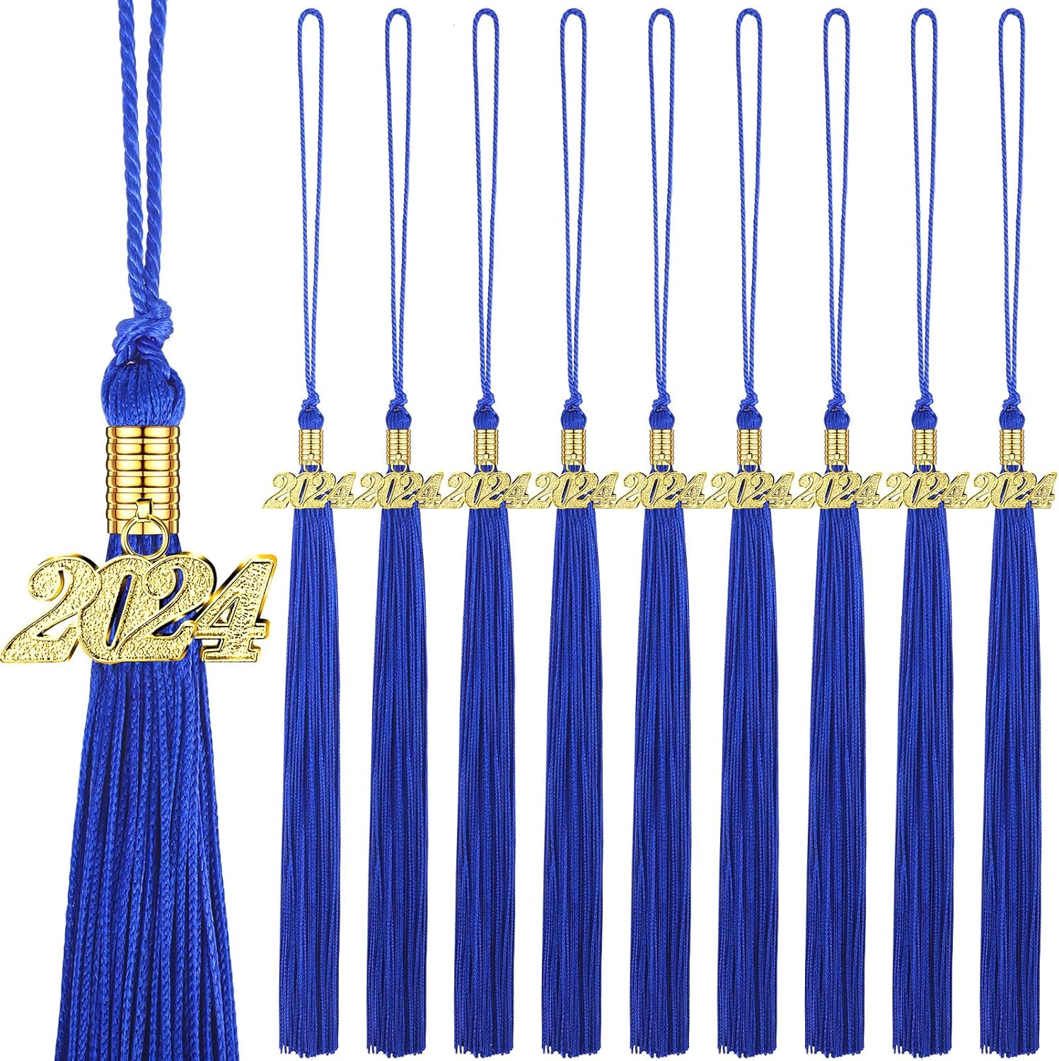 10Pieces 2024 Grad Graduation Tassels Graduation Cap Tassels Graduation ...