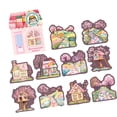 10Pieces Aesthetic Sticker Water PET Sticker for Scrapbooking Water ...
