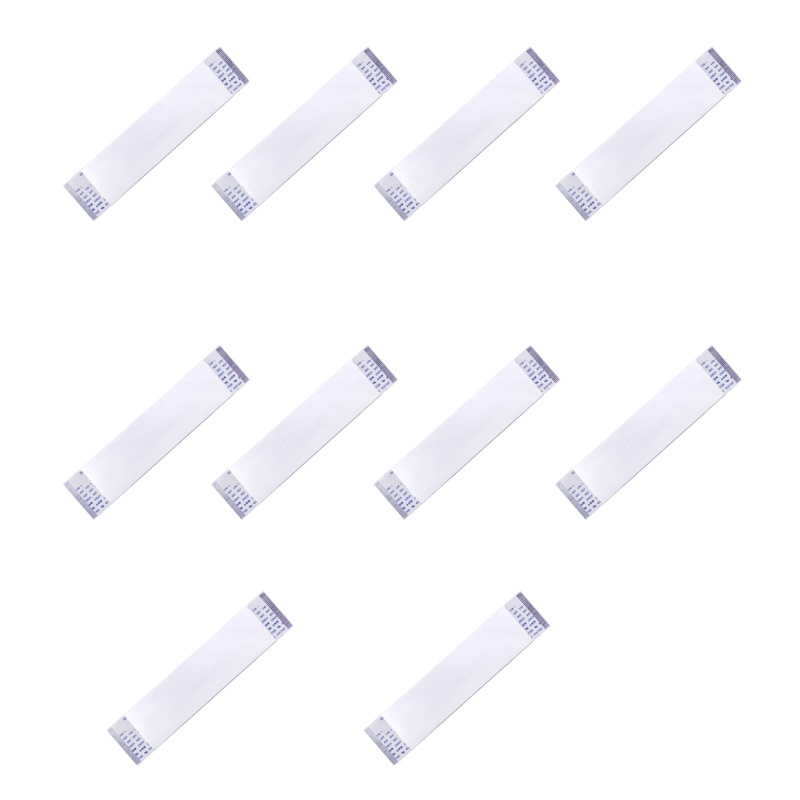 10Pieces Aluminum Foil Flexible Flat Cable FPC Flexible Ribbon Cable ...