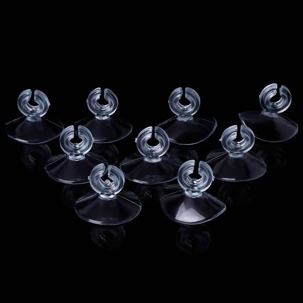 10Pieces Aquariums Suction Cup Diameter 1.2inch Clear Plastic Sucker ...