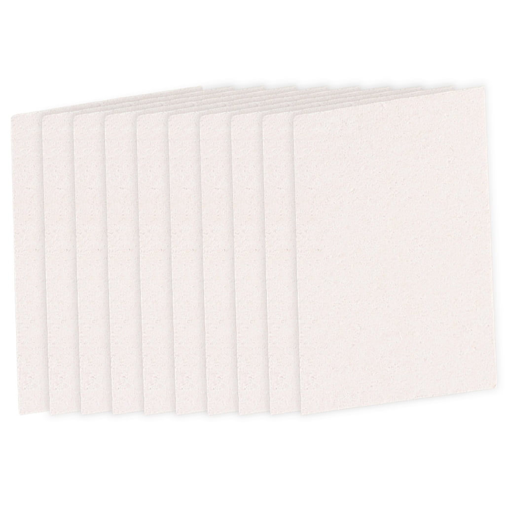 10Pieces Compressed Wood Pulp Sheets Expanding in Water Painting Paper ...