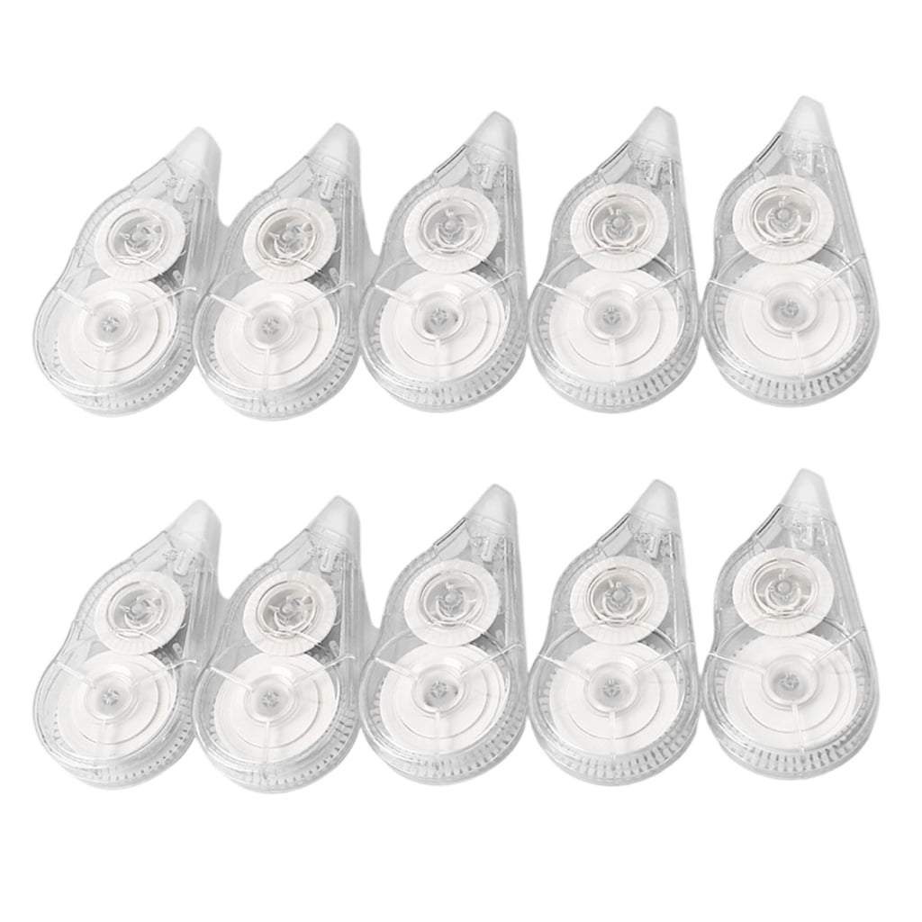 10Pieces Correction Tape Roller 8mx5mm for Craft White Correction Tape ...