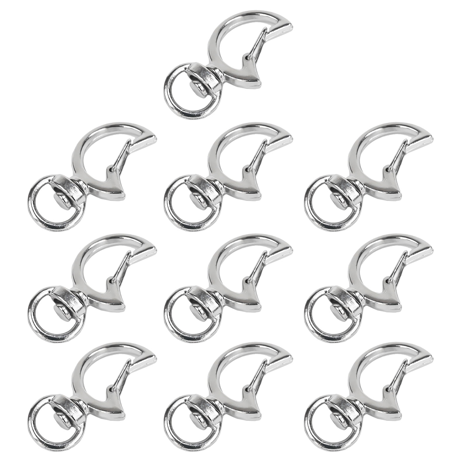 10Pieces Cute Pentagram/Moon Hollow Keys Chain Keys Rings Keychain DIY ...