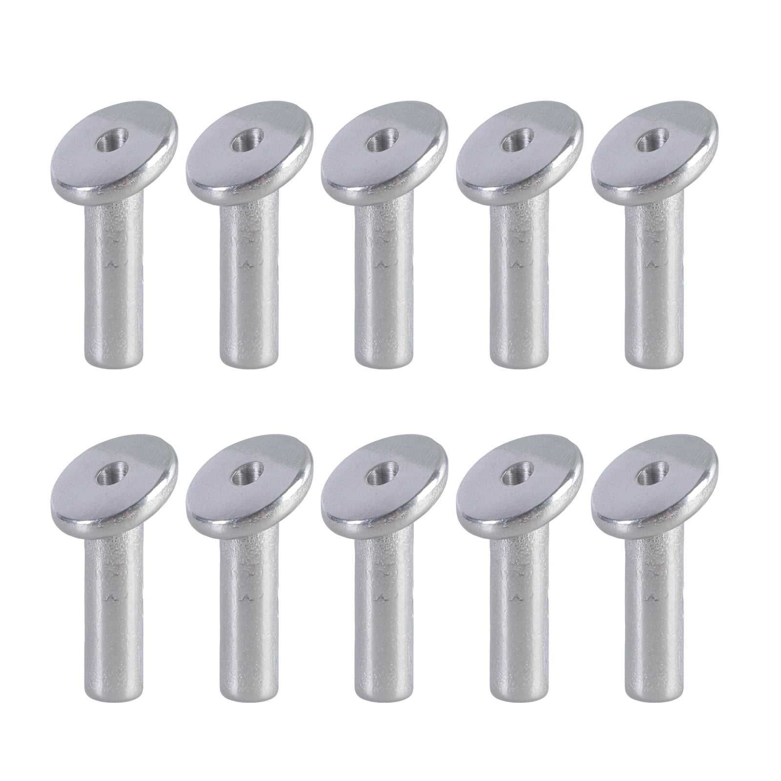 10Pieces Multipurpose Sturdy Stainless Steel Angled Sleeves for Safe ...