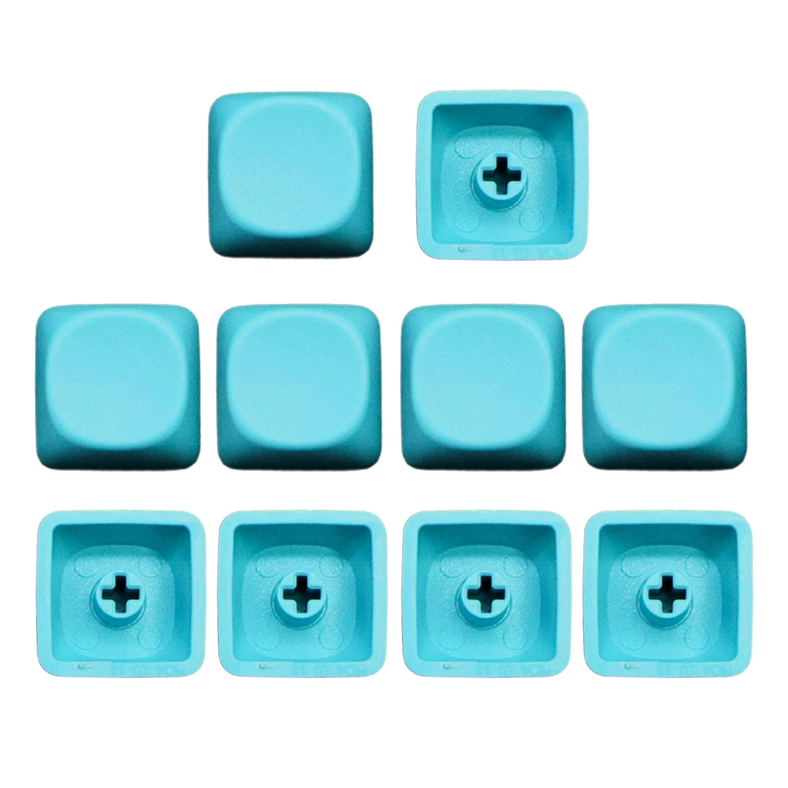 10Pieces PBTs Not Engraving Blanks Keycap MOAs Height Height 1U Dyeing ...