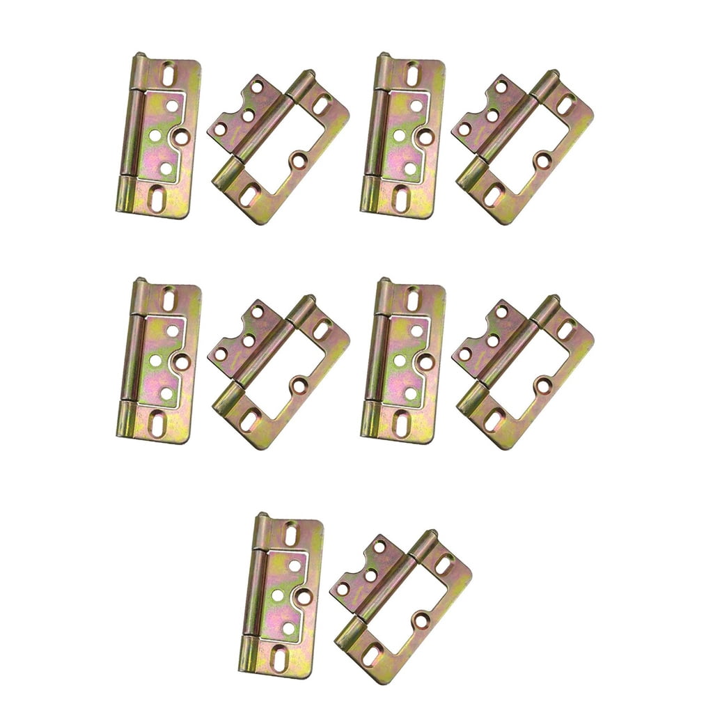 10Pieces Practical Door Hinges Without Mortise Neede Designs for ...