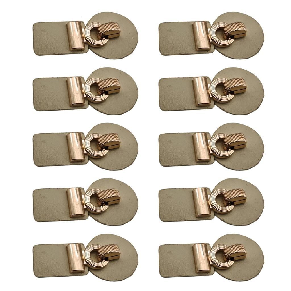 10Pieces Sew On Toggles Closures1eatherToggles Button Fasteners For ...