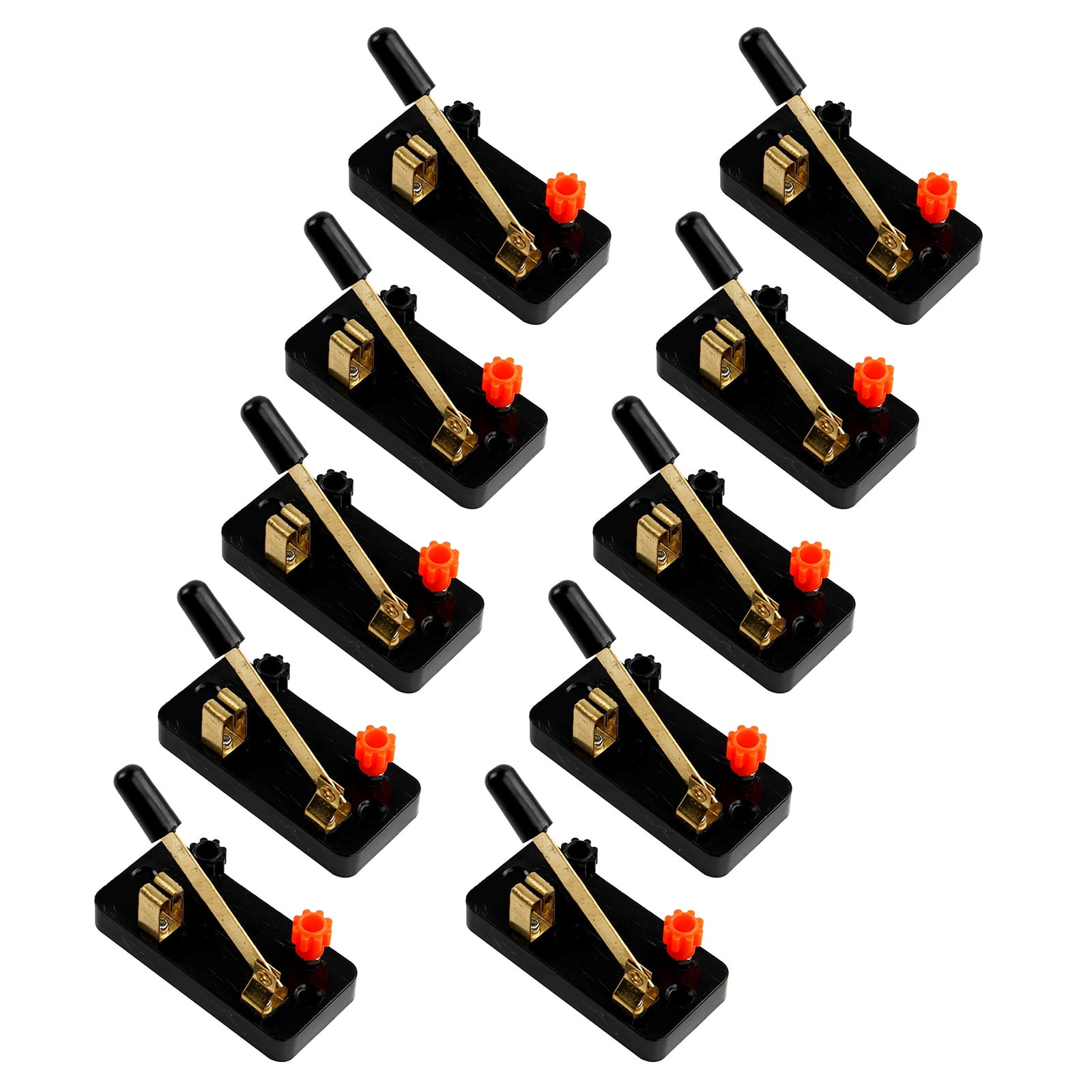 10Pieces Single Throw Switches Laboratory Electrical Switches Single ...