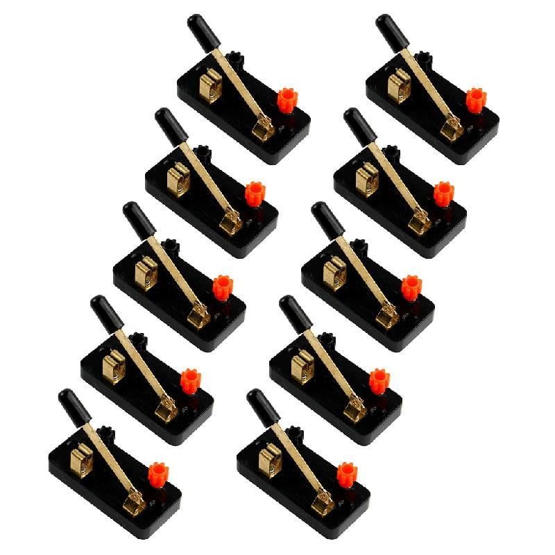 10Pieces Single Throw Switches Laboratory Electrical Switches Single ...