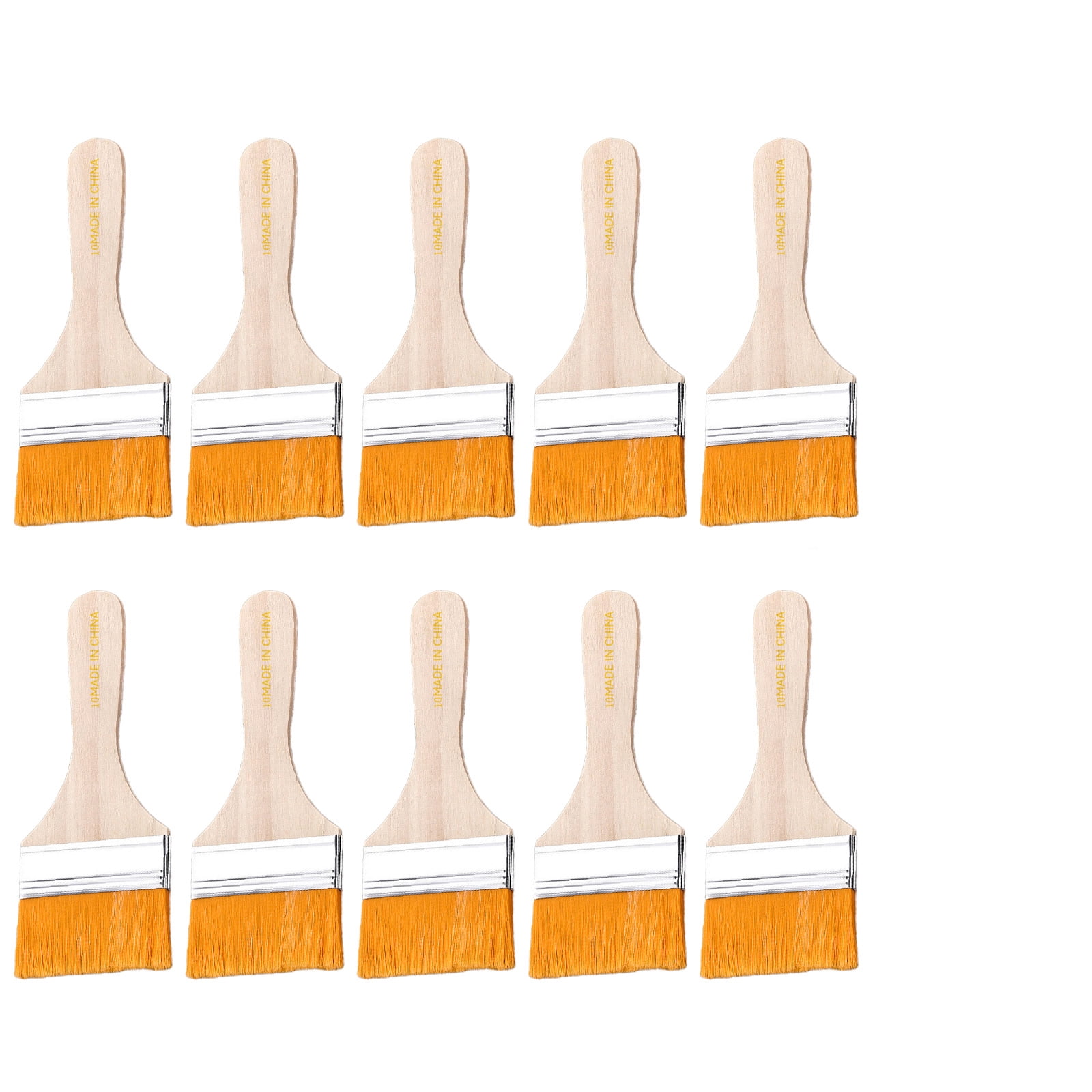 10Pieces Small Paint Brushes with Soft Bristles and Handle Include ...