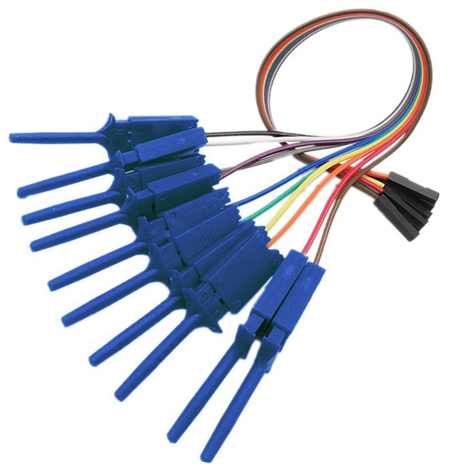 10Pin Hook Clip Line Kit,High Efficiency Logic Analyzer Cable Gripper ...