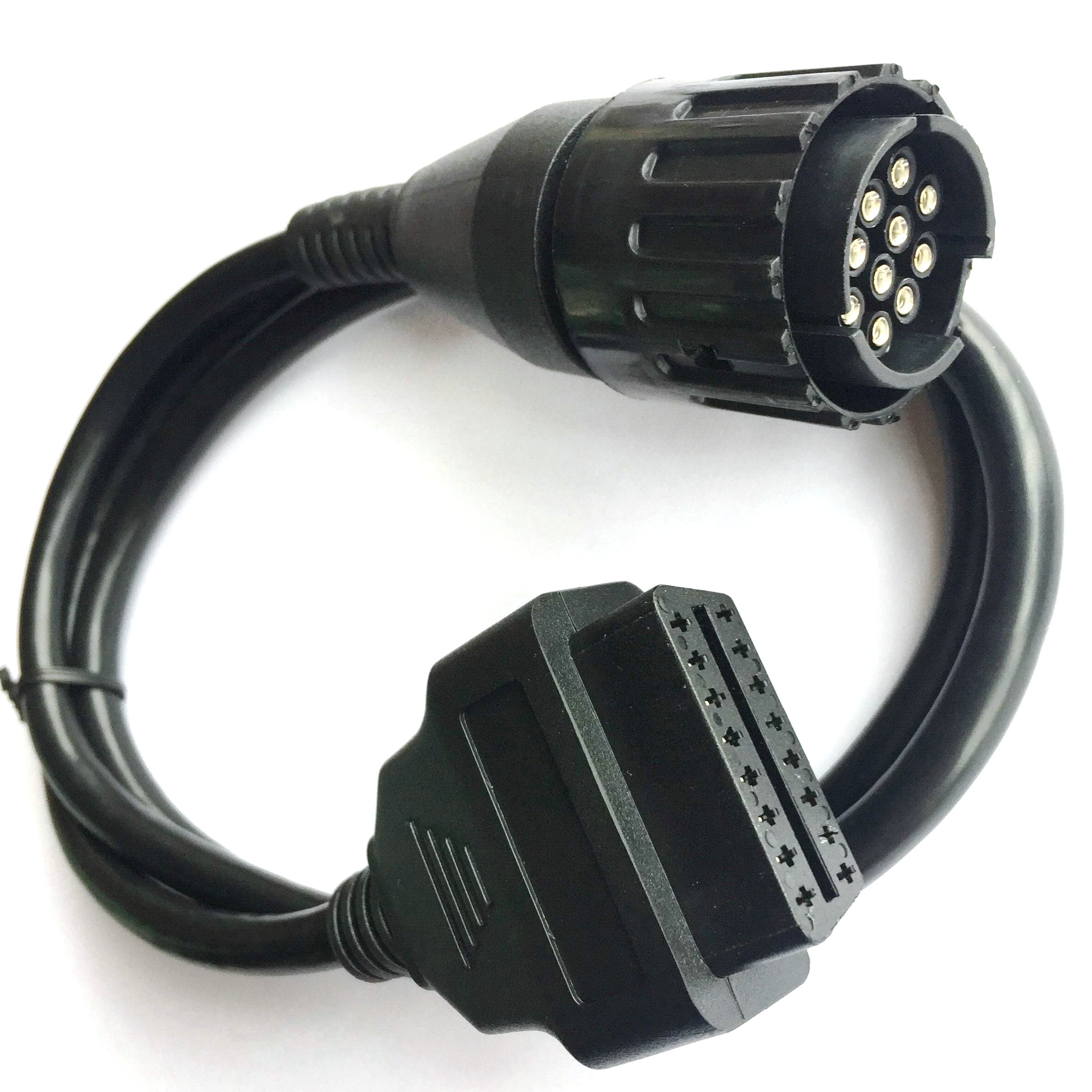 10Pin Motorcycle OBD Diagnostic Adapter, Motorbikes OBD2 Diagnosis ...