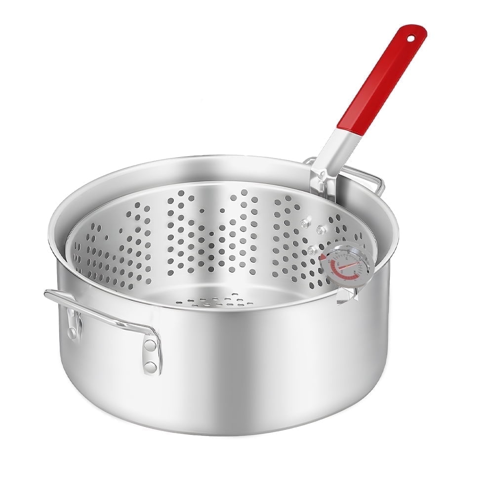10QT Outdoor Fish Fryer Kit - Heavy Duty Aluminum Fry Pot with ...