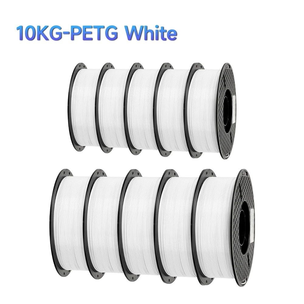 10Rolls PLA PETG TPU Filaments for 3D Printer Plastic Mix Color 1.75MM Eco-Friendly No Bubble ...