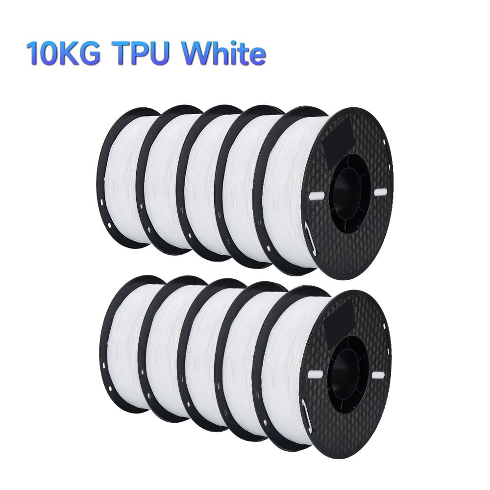 10Rolls PLA PETG TPU Filaments for 3D Printer Plastic Mix Color 1.75MM ...