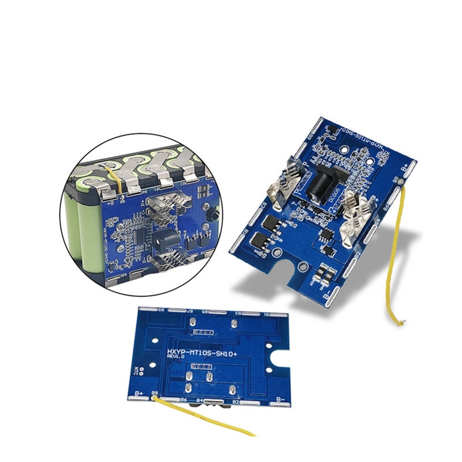 10S 30A BMS 36V 42V Electric Hand Drill Battery Charging Board ...