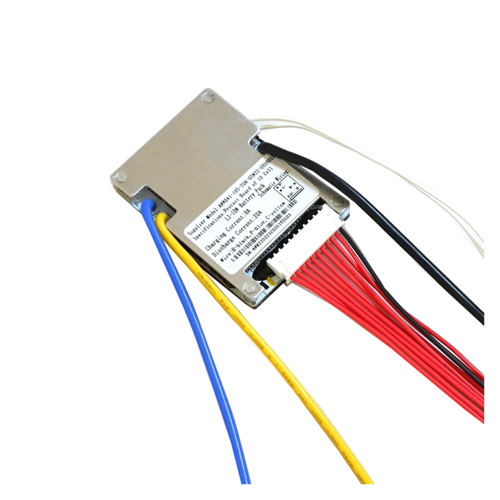 10S 36V (42V) 20A Lithium Battery BMS For 36V 10Ah E-bike Li- Batteries ...