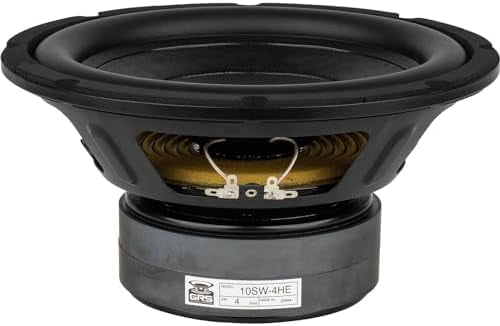 10SW-4HE 10" High Excursion Subwoofer 4 Ohm - Walmart.com