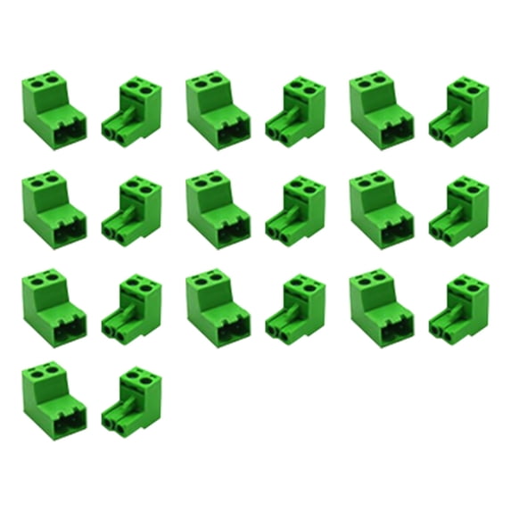 10Set 5.08mm Pitches PCB Mount Screw Terminals Block Connector Plugs in ...