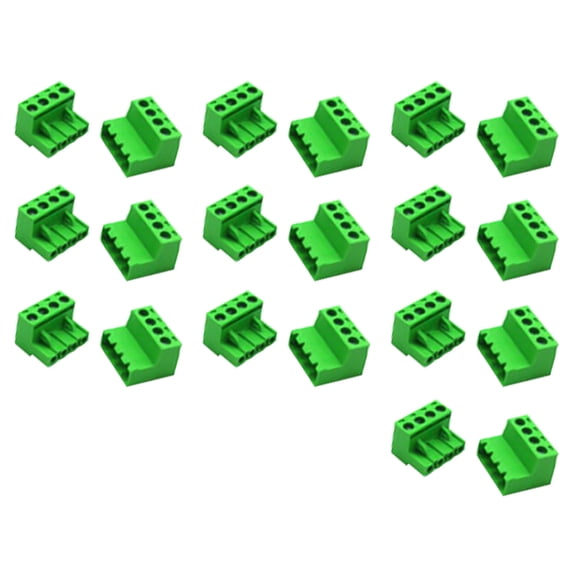 10Set 5.08mm Pluggable PCB Screw Terminals Block Connector 2/4/6/8P ...