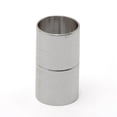 10Set Brass Magnetic Clasps Column for Leather Bracelet Making Platinum ...