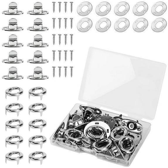 10Sets Marine Grade Twist Lock Fasteners Turn Button Eyelet,for Canvas ...