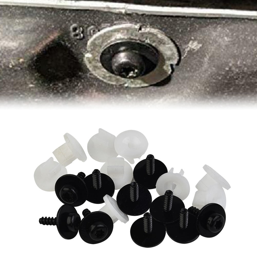 10Sets T30 Torx Head Under Engine Shield Screw Grommet Set For Ford ...