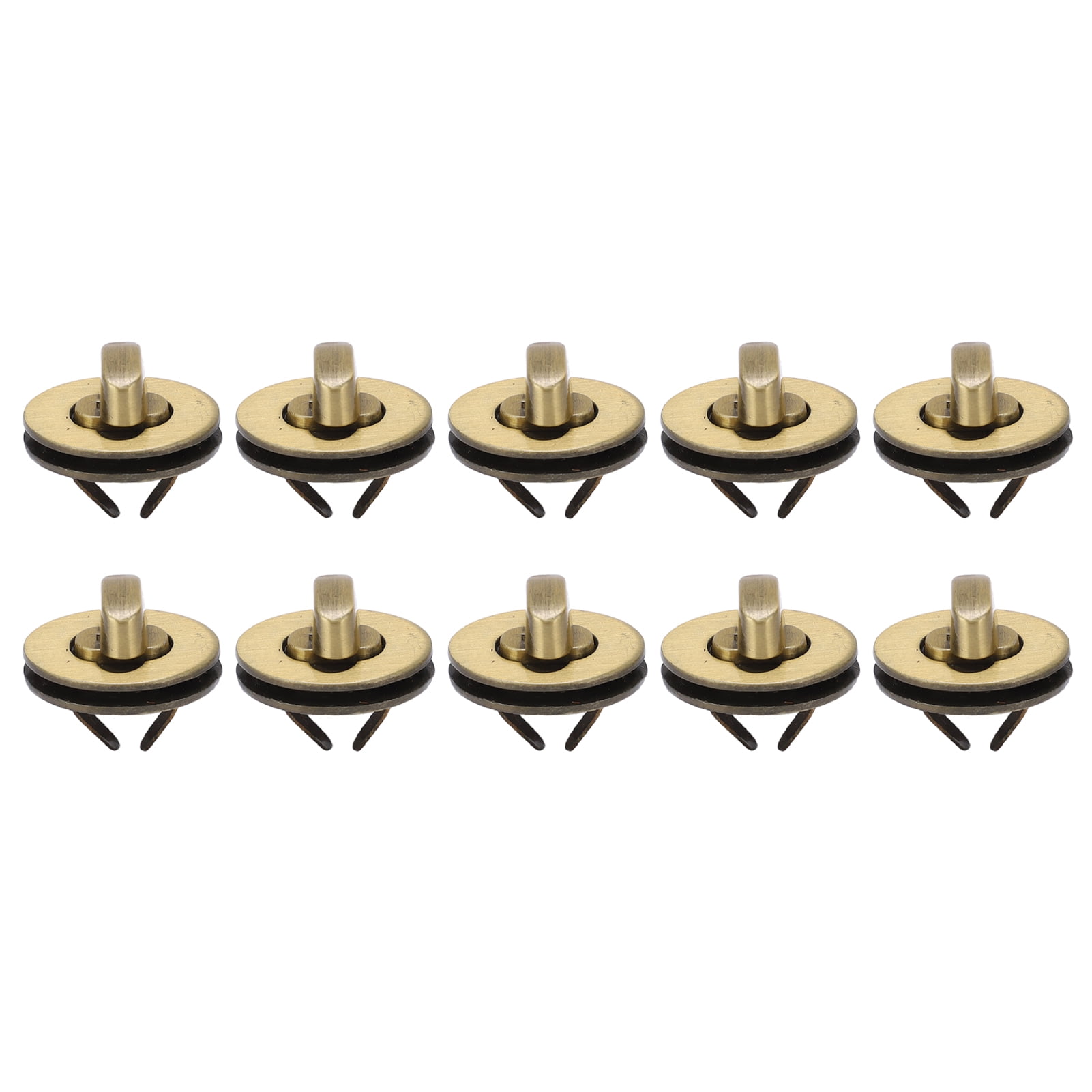 10Sets Turn Lock Clasp Classic Design Elliptical High Hardness Purse ...