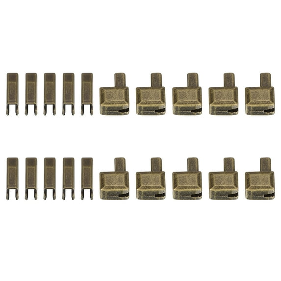 10Sets Zipper Repair Kits, #8 Retainers Box & Insertion Pins for ...