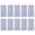 10Sheet Cartoon Embossed Sticker Waterproof PET Resin Sticker for ...