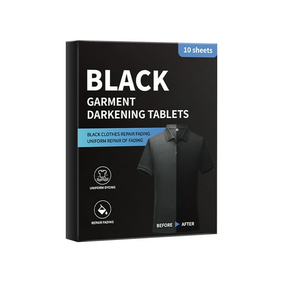 10Sheets Fabric Darkening Sheets Restores Fade Color Remove Oil Stain ...