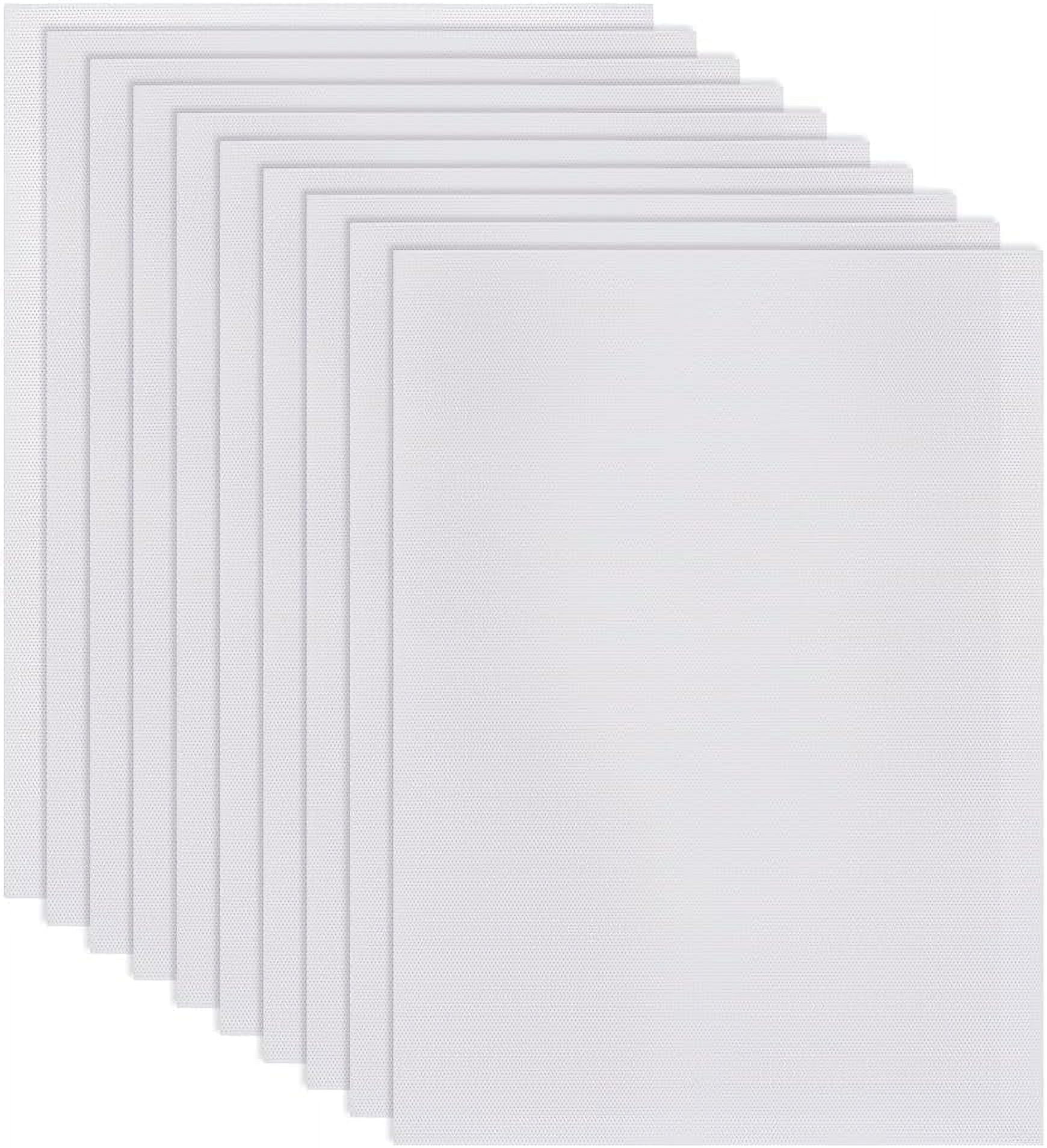 10Sheets Fursuit Eye Mesh 11.8x8.6inch White Therian Eye Mesh PVC Net ...