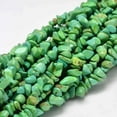 10Strand Chip Dyed & Heated Natural Magnesite Bead Strands Lime Green 5 ...