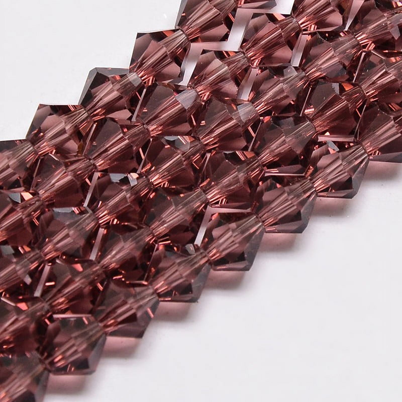 10Strand Imitate Austrian Crystal Bicone Glass Beads Strands Grade AA ...