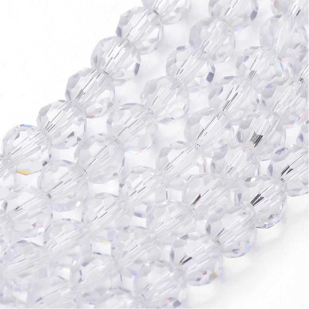 10Strand Transparent Glass Bead Strands Imitate Austrian Crystal ...