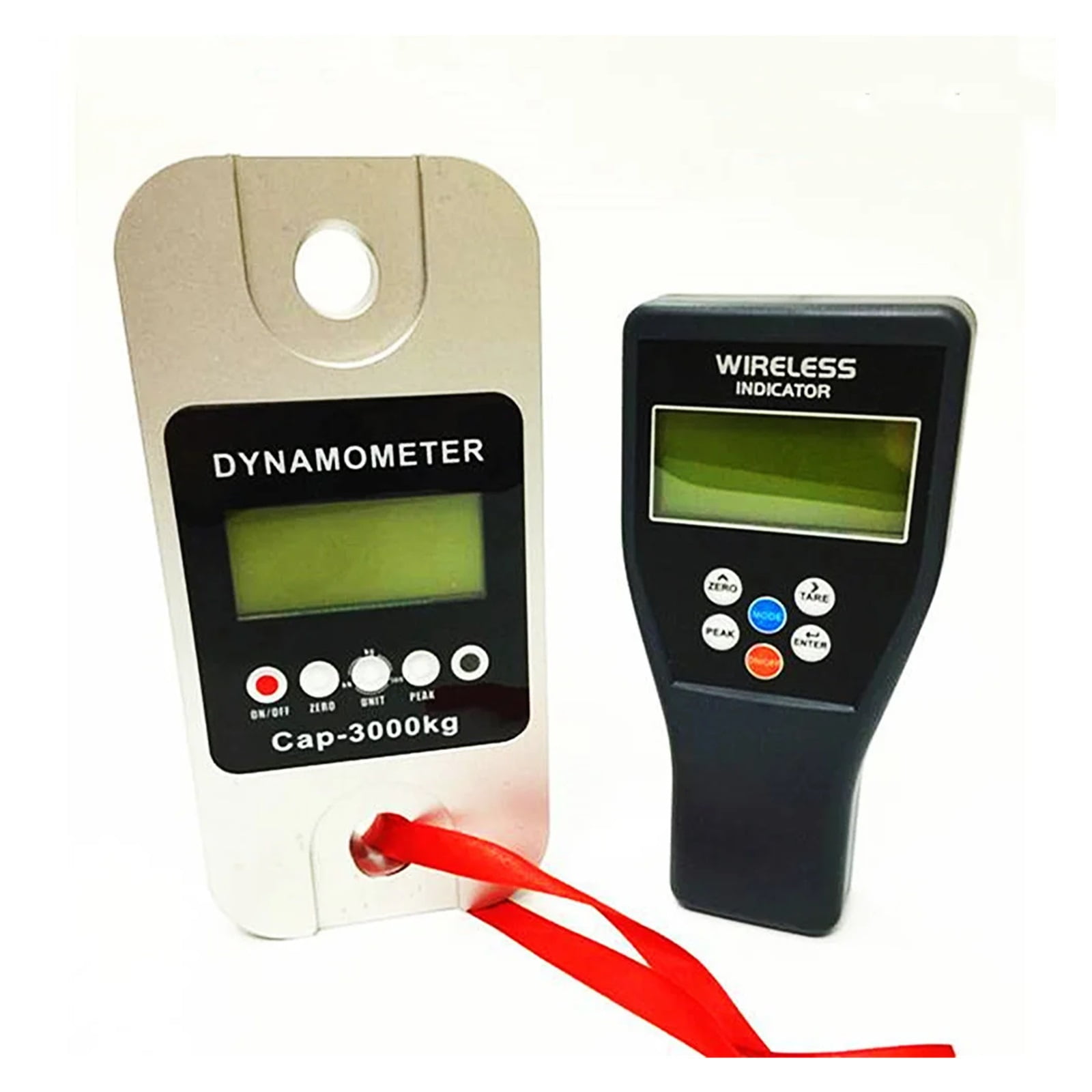 10T 30T 50T High Precision Digital Wireless Dynamometer Remote Control Crane Dynameter RS232 ...