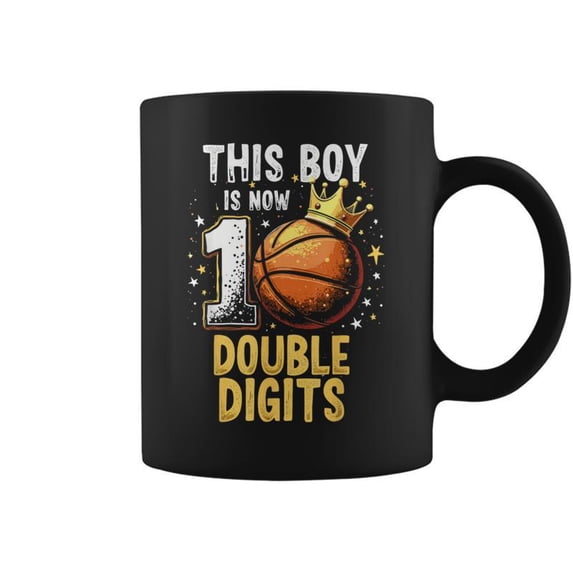 10Th Birthday Boys This Boy Double Digits Ten Year Old Coffee Mugs ...