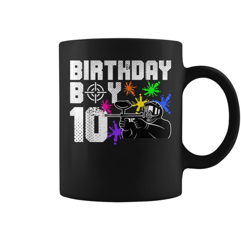 10Th Birthday Paintball Outdoor Sport 10 Year Old Coffee Mugs - Walmart.com