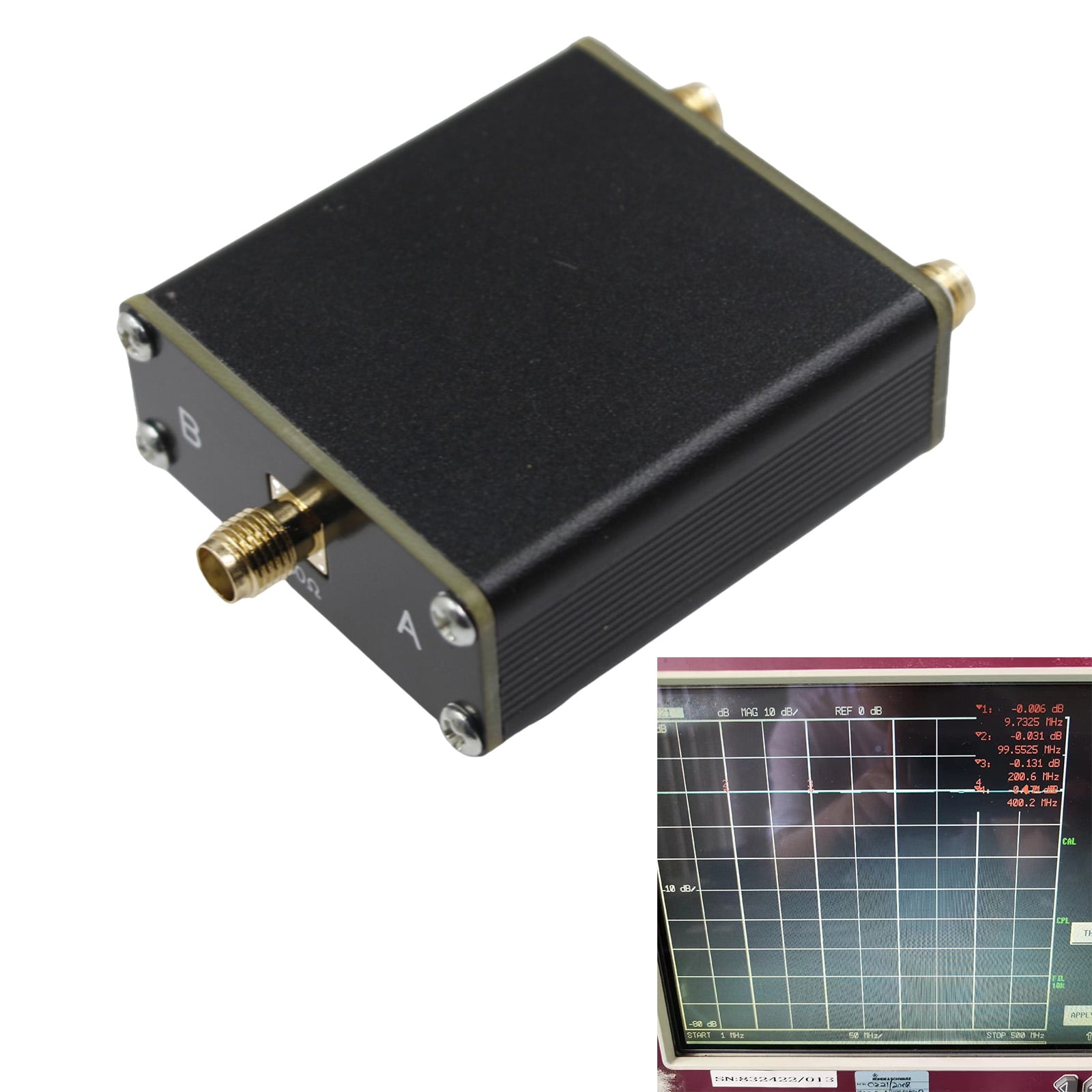 10W 1-to-2 Antenna Switch RF Switch High-Frequency Switch Manual Switch ...