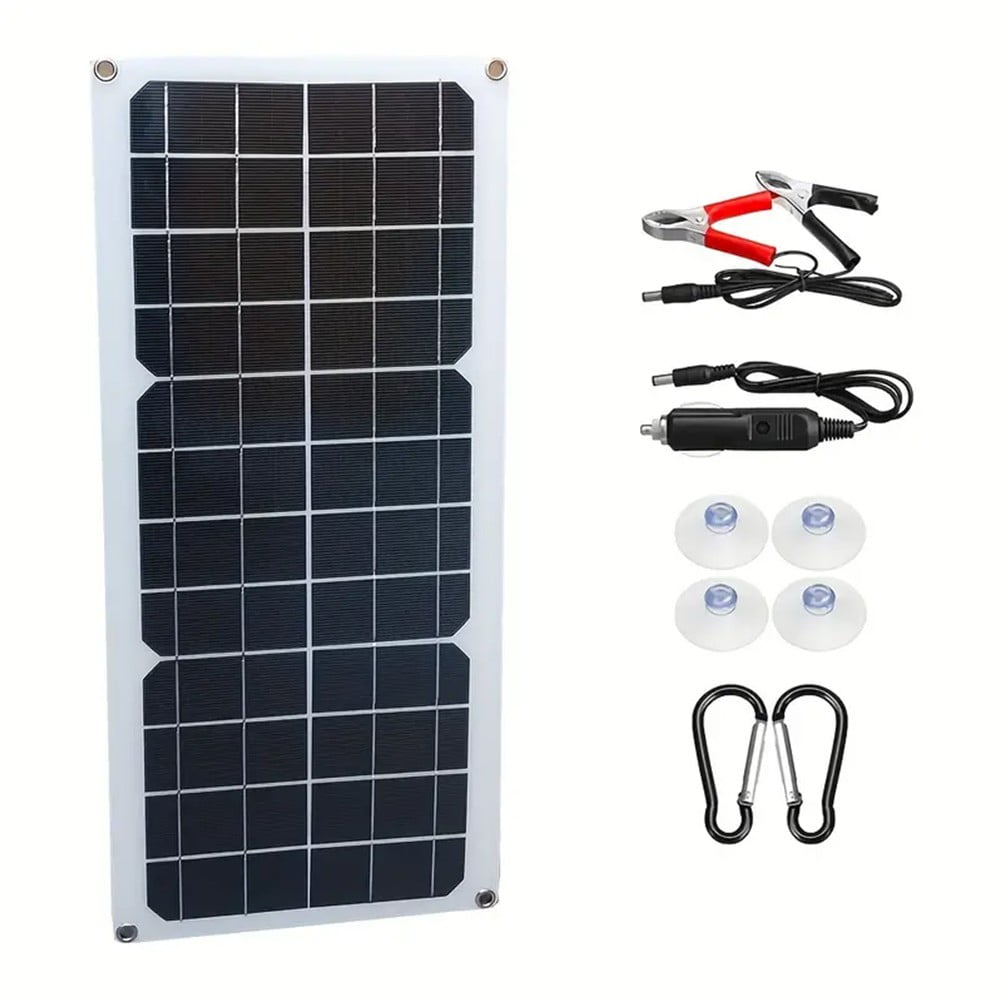 10W 12V Solar Panel Kit Portable Usb Port Solar Charger for Phones ...