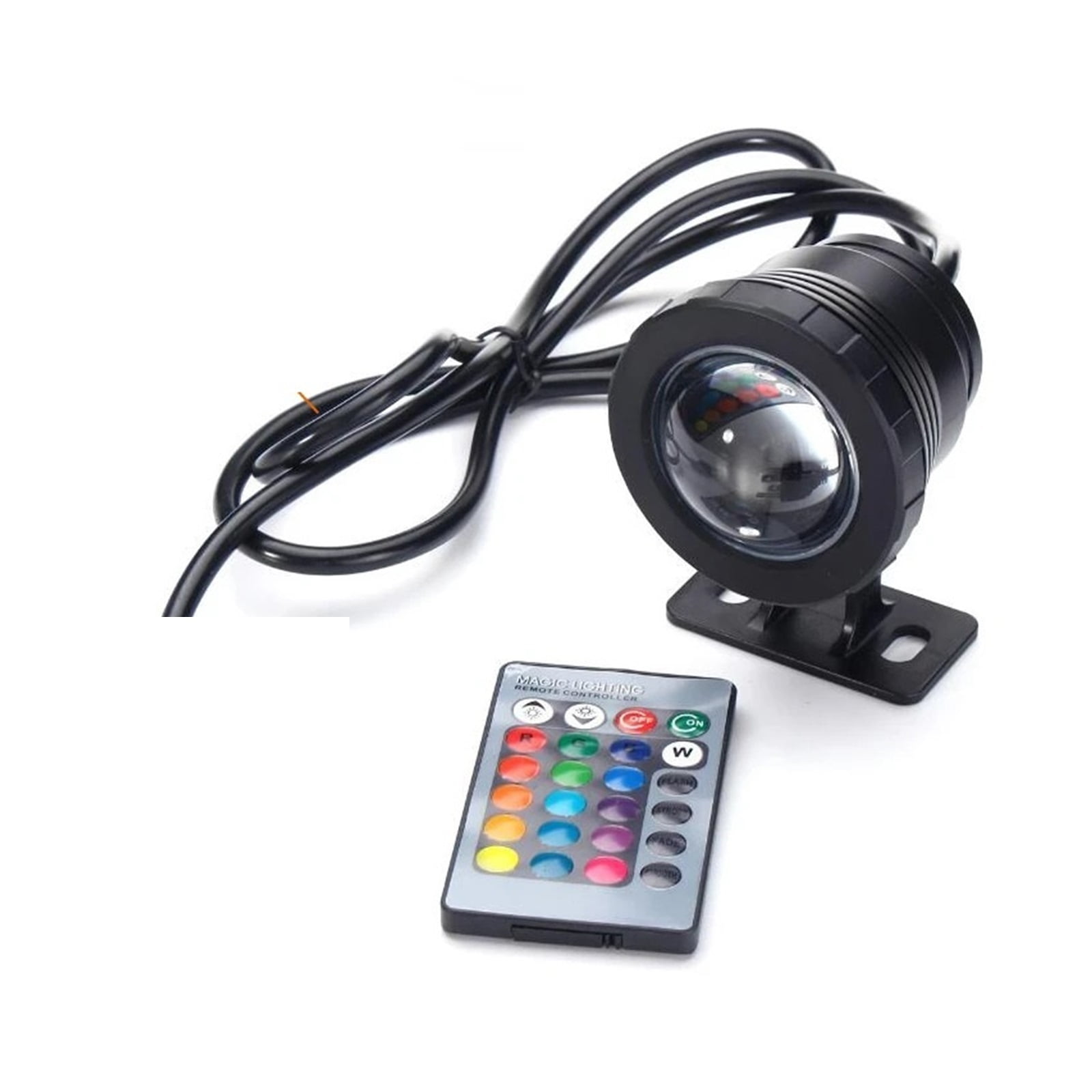 10W 20W RGB LED Flood Light Underwater Fountain Pool Pond Aquarium ...