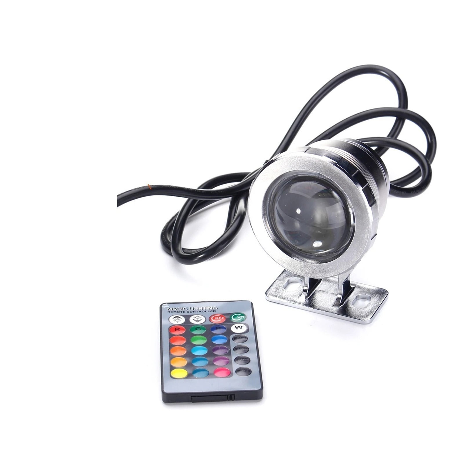 10W 20W RGB LED Flood Light Underwater Fountain Pool Pond Aquarium ...