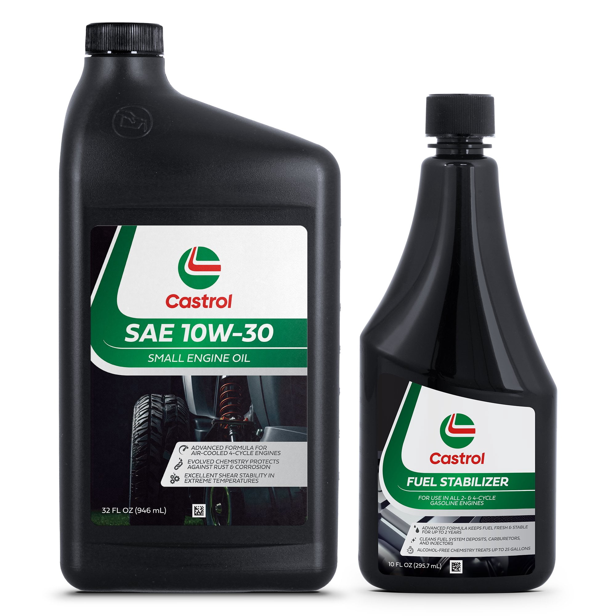 10W-30 Fluid Maintenance Kit 1 Quart Bottle of 4T Castrol 10W-30 and 1 ...