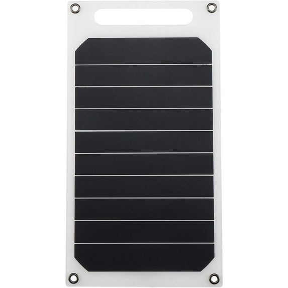 10W 5V Solar Panel Charger USB Port Portable High Power Paper Shaped ...